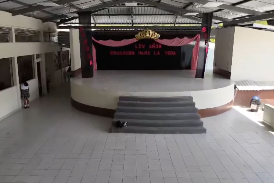 ¡Así luce el mejoramiento de la Escuela Primaria Oficial Urbana Mixta Prof. Gustavo Adolfo ...